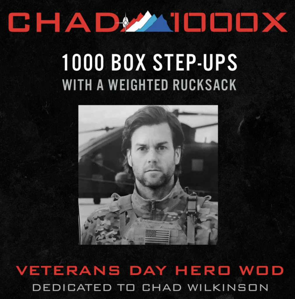 VETERAN’S DAY – CHAD 1000X – GrandMastersRx